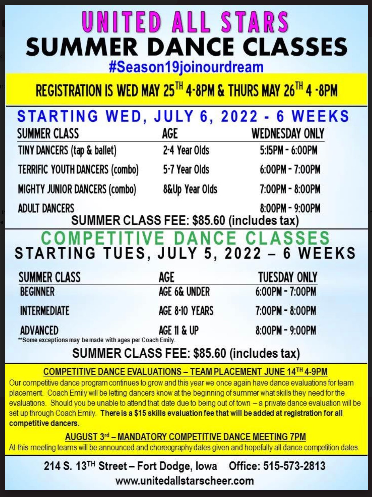 Full Competitive Cheer