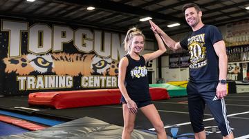 The Top Gun tumbling program is one of the top programs in the world ...